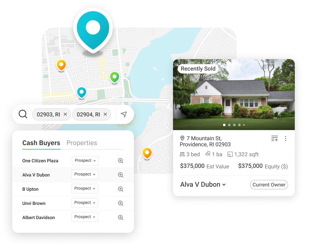 Build Cash Buyers Lists with One Click | Connected Investors